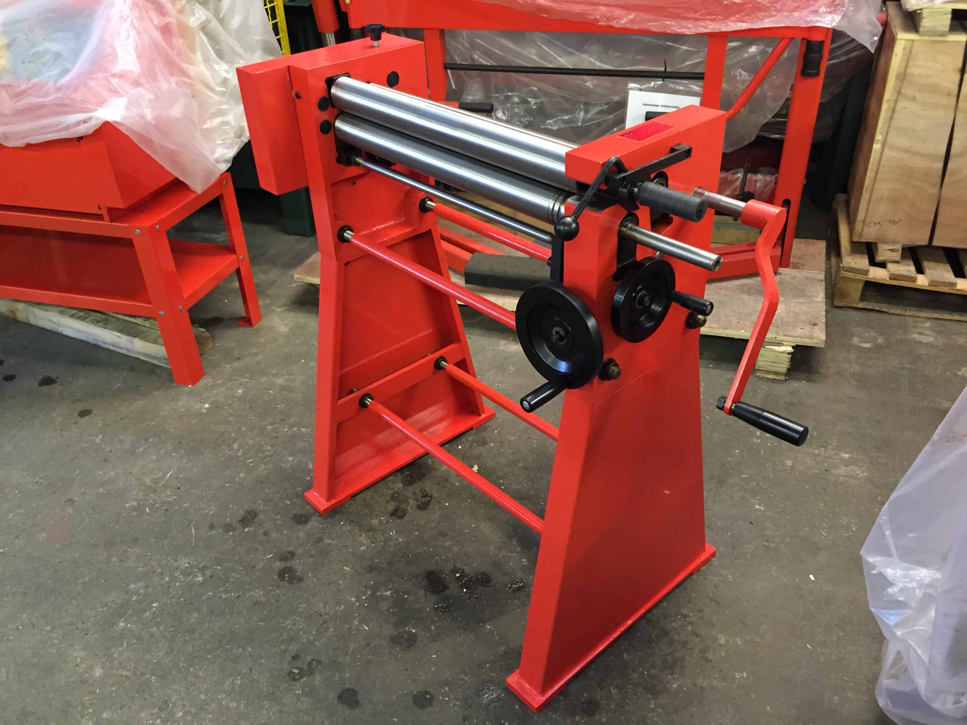 Hand Bending Rolls 610mm x 60mm - WNS - W. Neal Services