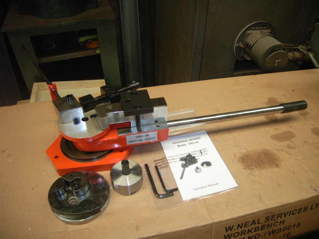 Bar & Scroll Bender 40mm - WNS - W. Neal Services