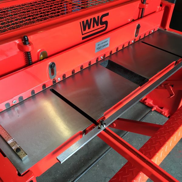 WNS Cast Treadle Guillotine 1320mm x 1.5mm Capacity - WNS - W. Neal ...