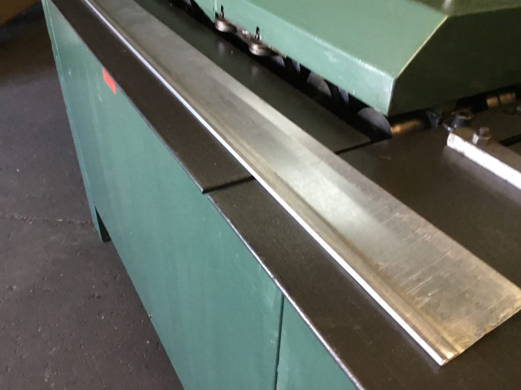 WELLFORM 22swg Button Punch Snap Lock Rollformer - WNS - W. Neal Services