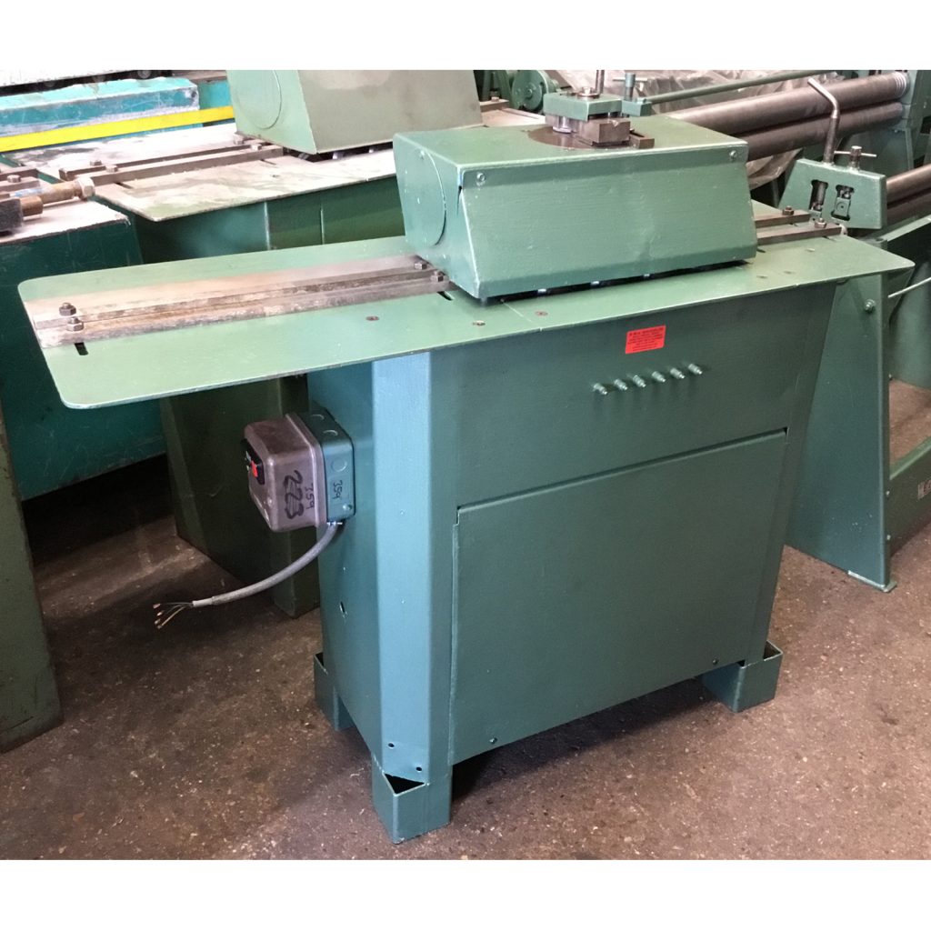 OLIVER 20swg Pittsburgh Lock Rollformer c/w Flanging Attachment ...
