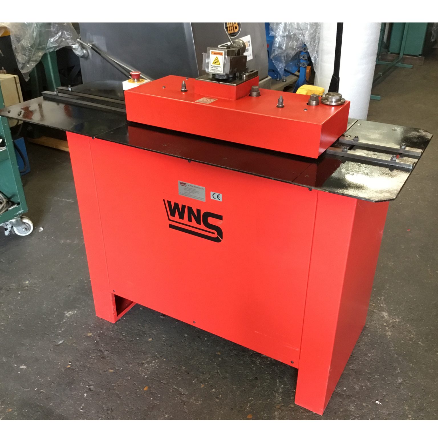 WNS 16swg Pittsburgh Lock Rollformer c/w Flanging Attachment & Double ...