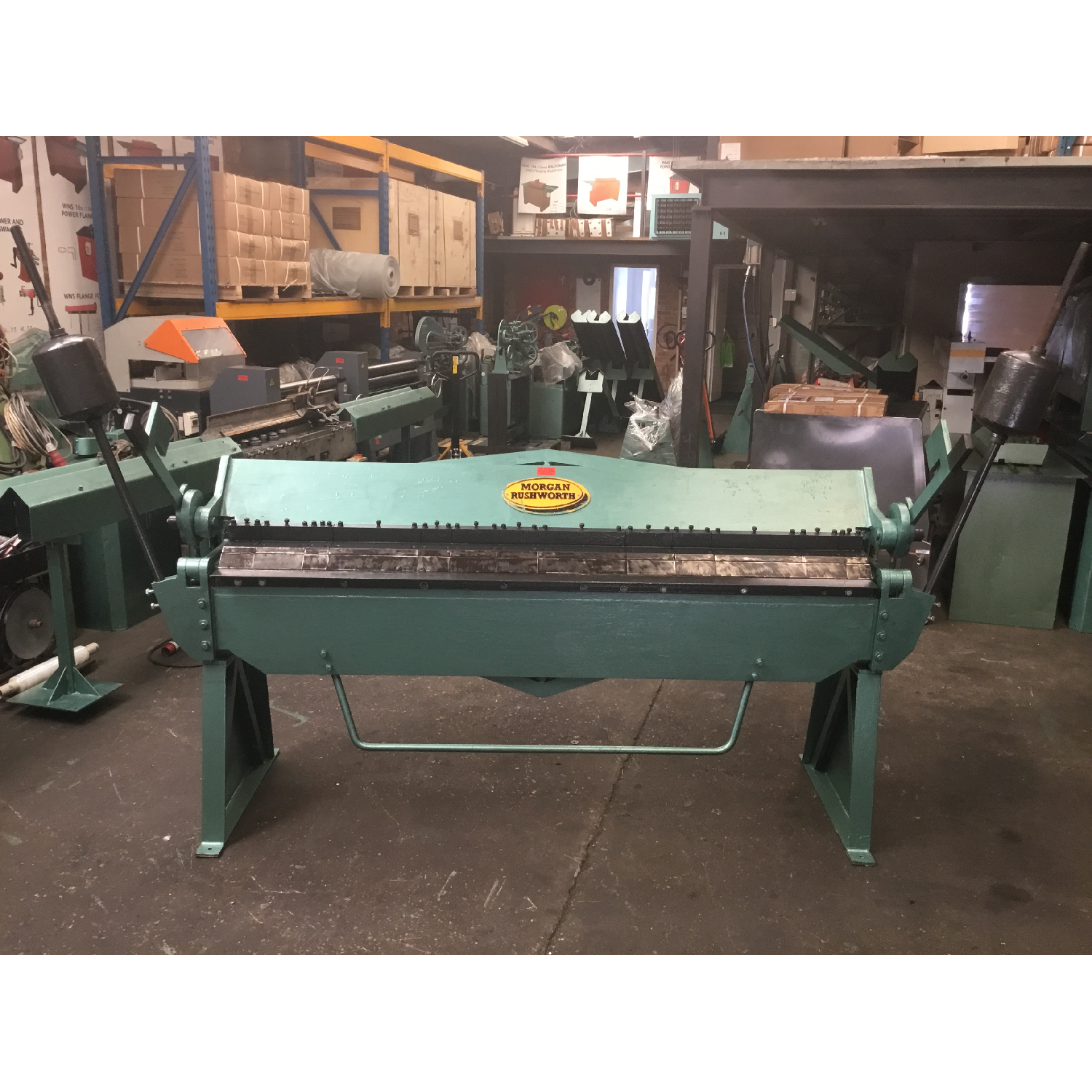 MORGAN RUSHWORTH Box & Pan Folder 2040mm x 2.5mm - WNS - W. Neal ...